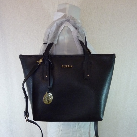 Furla | Bags | New Furla Daisy Classic Black Saffiano Leather Small ...